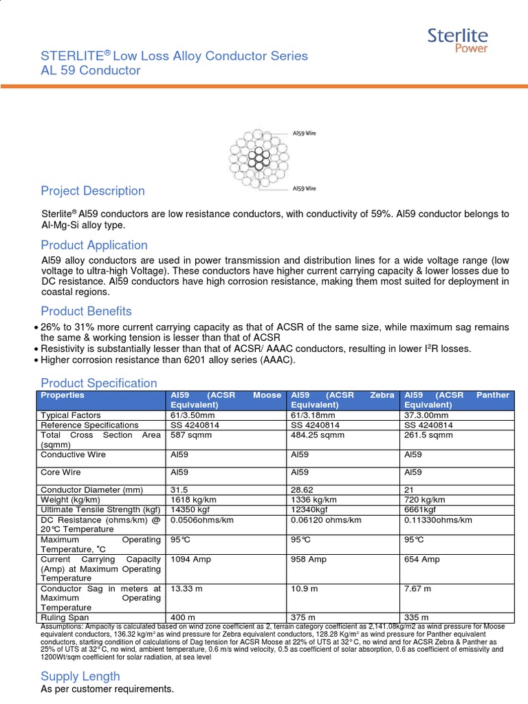 A 59 Conductors | Download Free PDF | Electrical Resistivity And ...