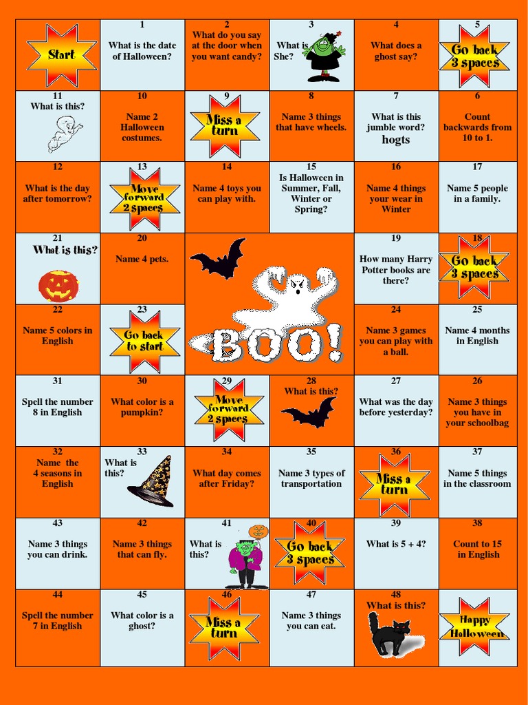 Islcollective Worksheets Elementary A1 Elementary School Halloween ...