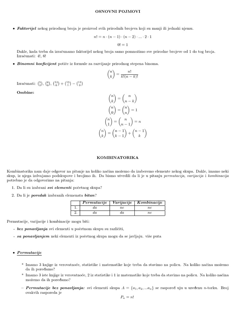 Vezbe Matematika Zadaci 2015 | PDF