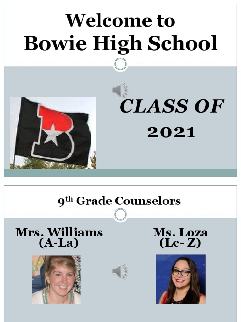 Incoming 9th Grade Classroom Presentation 2016 - 17 1 | PDF | Physical ...