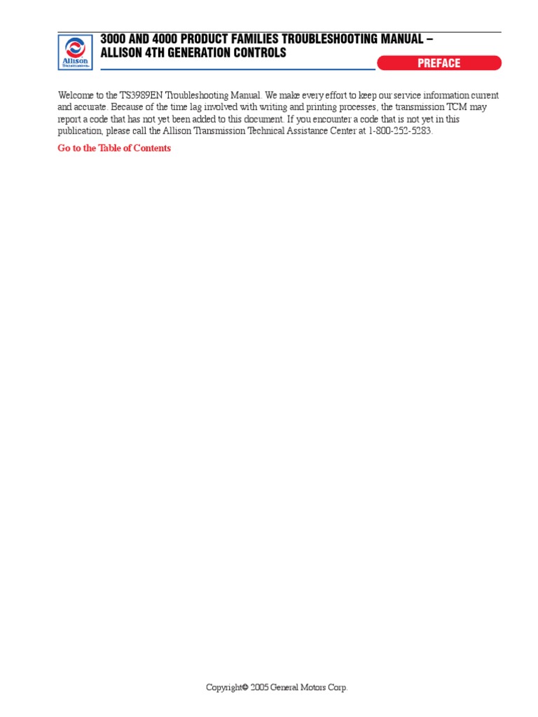 Allison Trans PDF | PDF | Transmission (Mechanics) | Throttle