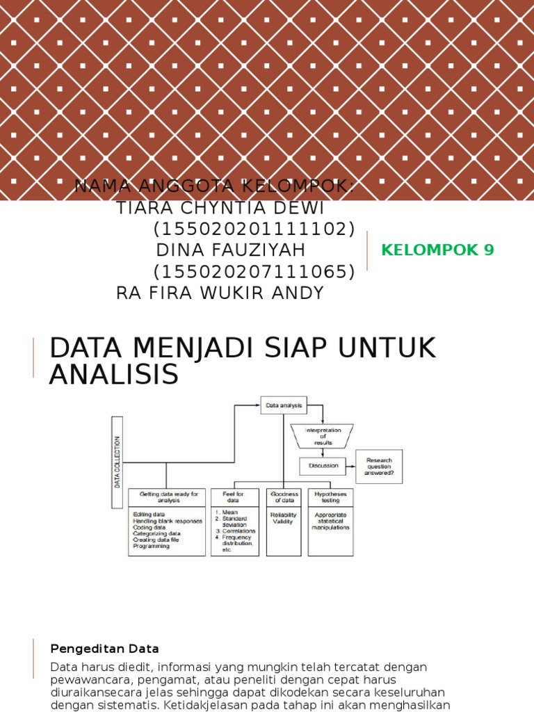 Kelompok 9 - Analisis Dan Interpretasi Data | PDF
