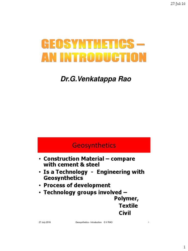2 Types And Functions Of Geosynthetics Pdf Pdf