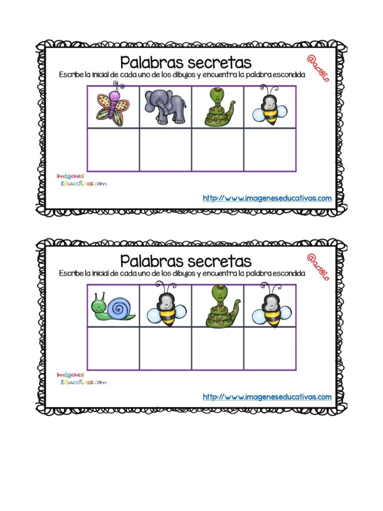 Palabras Secretas | PDF