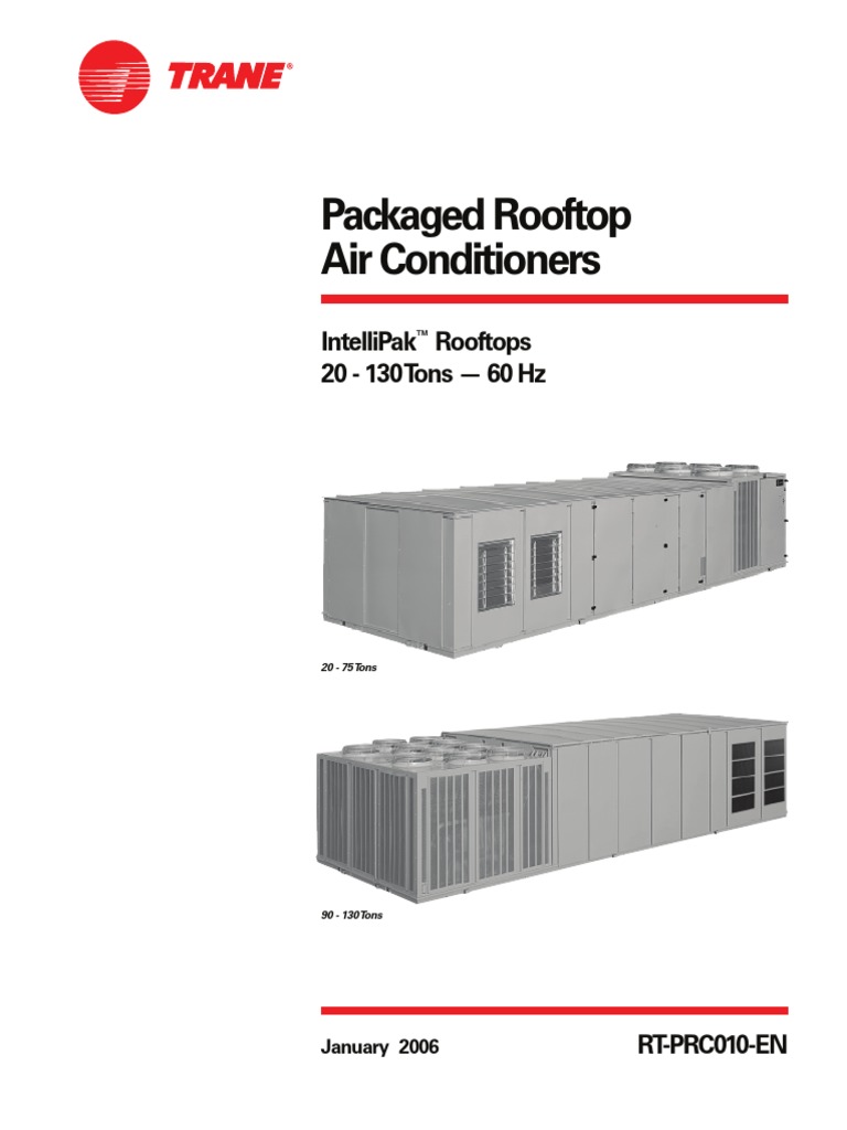 Rooftop Trane | PDF | Gas Compressor | Building Automation