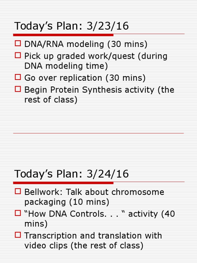 Dna Notes | PDF | Dna Replication | Translation (Biology)