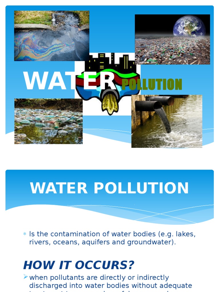 Water Pollution | PDF | Water Pollution | Water Supply