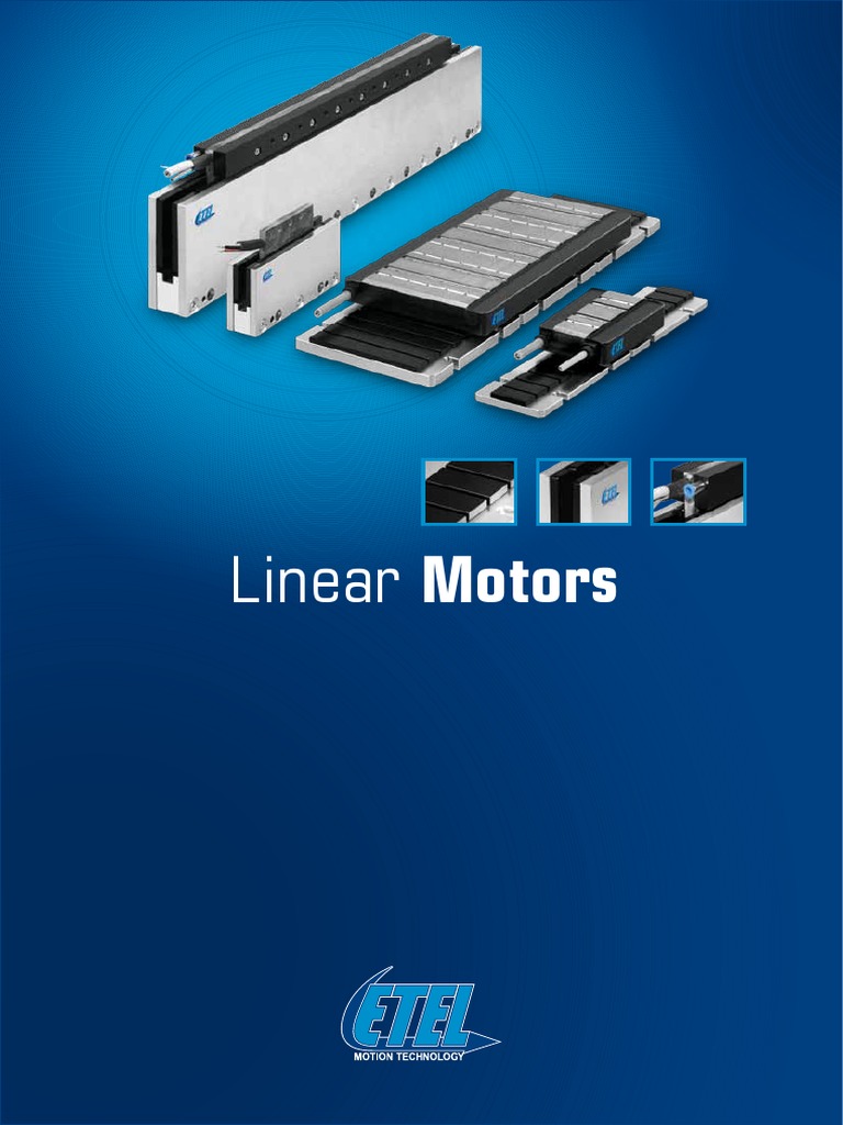 Linear Motors Catalog - ETEL | PDF | Transmission (Mechanics) | Engines
