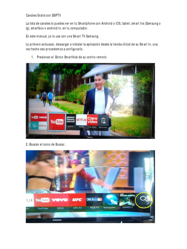 Manual Ssiptv | PDF | Android (sistema operativo) | Informática