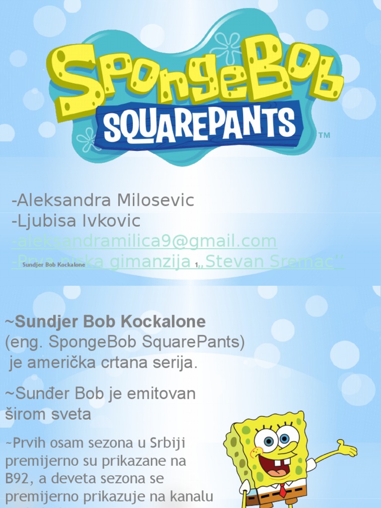 Sundjer Bob | PDF