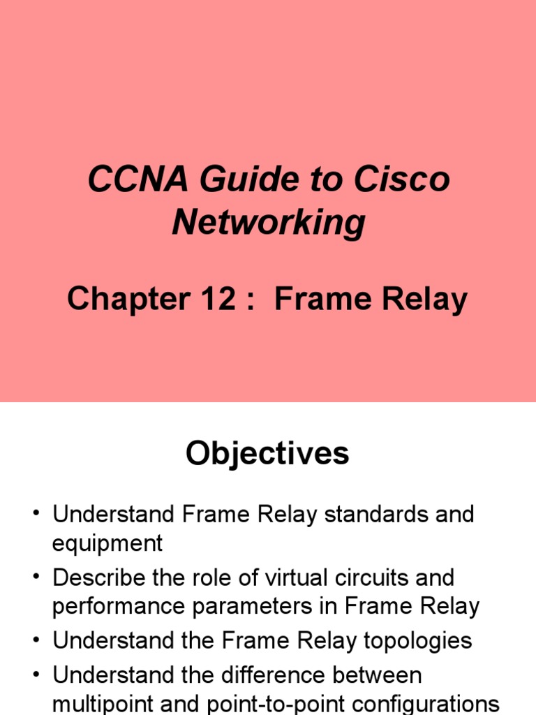 CCNA Frame Relay Essentials | PDF | Router (Computing) | Networks