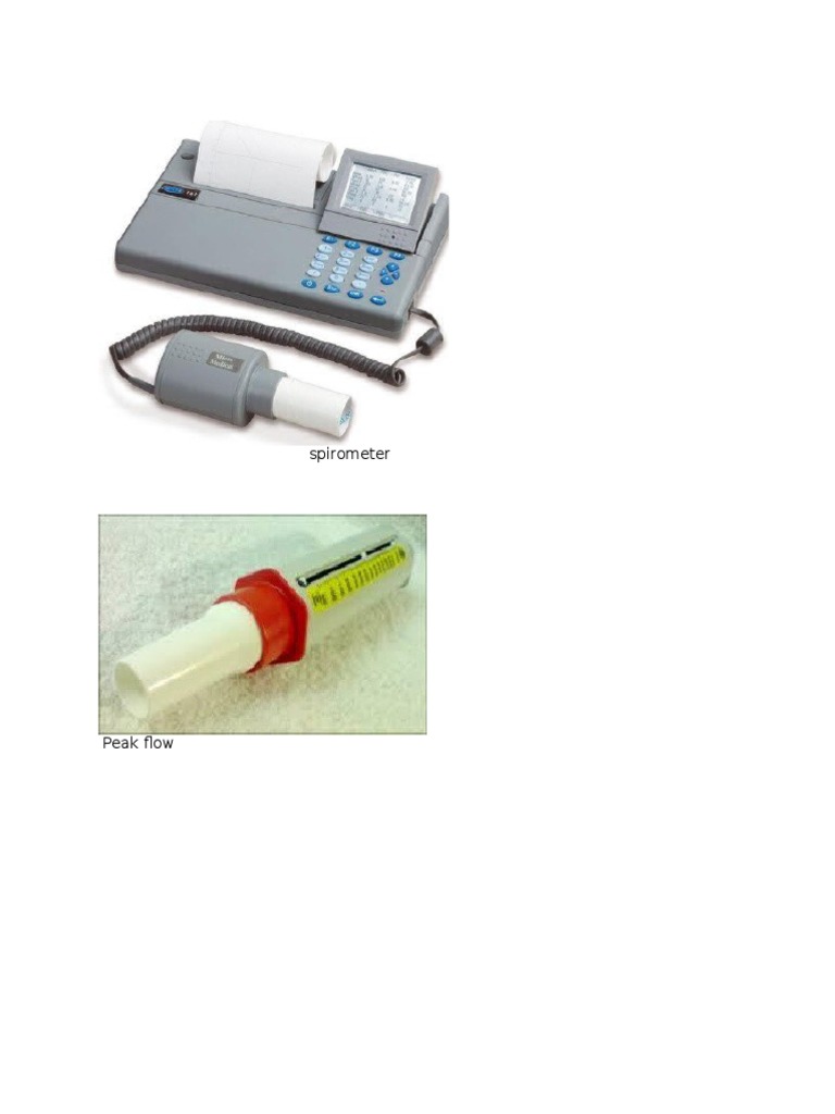 Spirometer | PDF