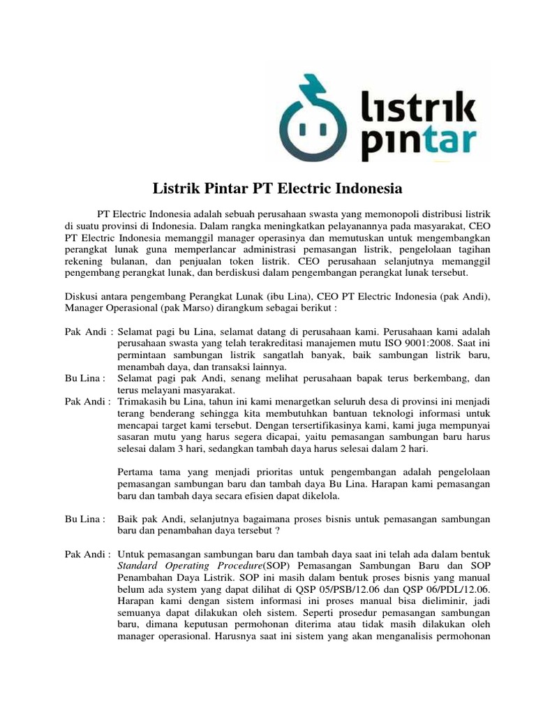 Listrik Pintar | PDF