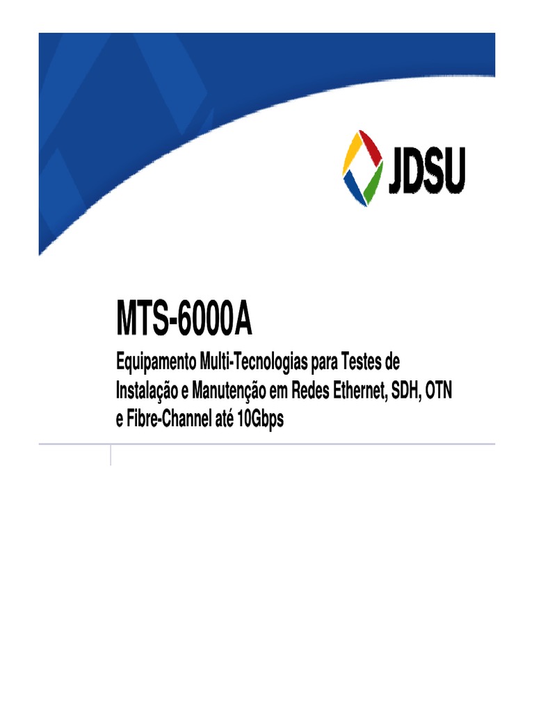 05 MTS-6000A Port Ethernet | PDF | Pacote de rede | Rede de computadores