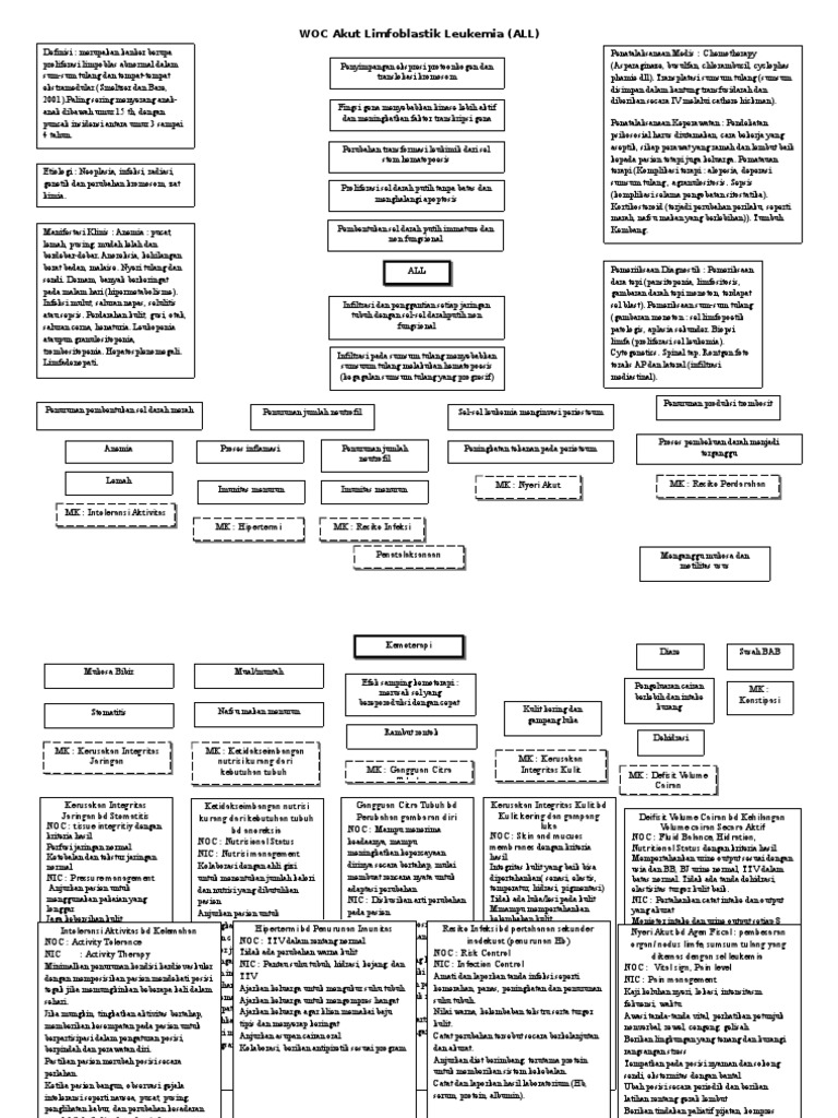 WOC Akut Limfoblastik Leukemia | PDF