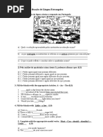Atividades de Inglês: Simple Past com Cartoons | PDF | Métodos e ...