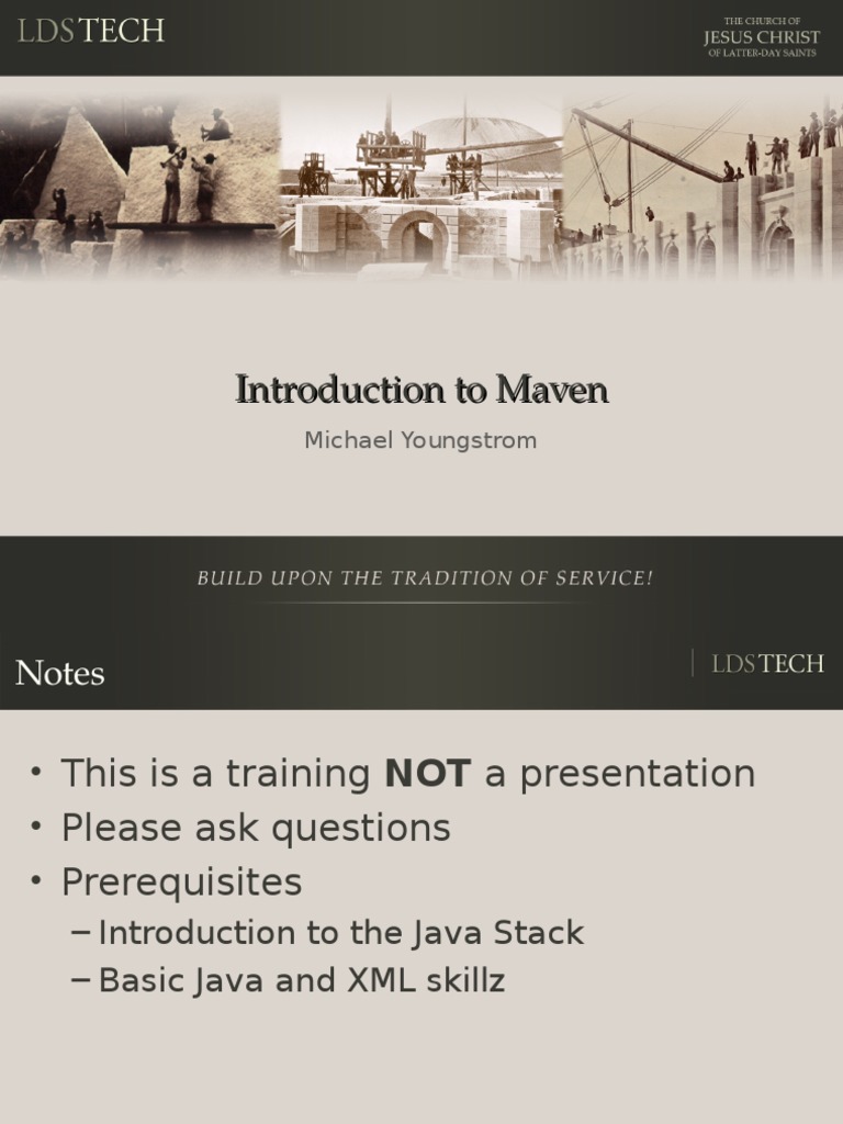 Introduction To Maven Pdf Computer Programming Tools Computer 2235