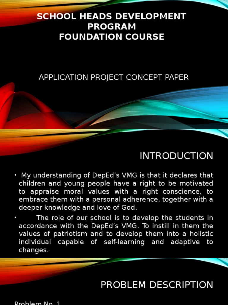 Concept Paper | PDF | Education Theory | Pedagogy