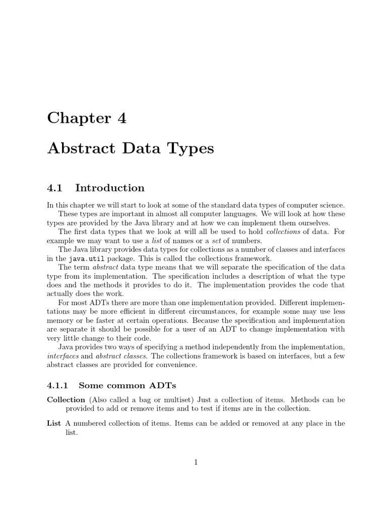 Progg In Chapter 4 Pdf Queue Abstract Data Type Class Computer Programming