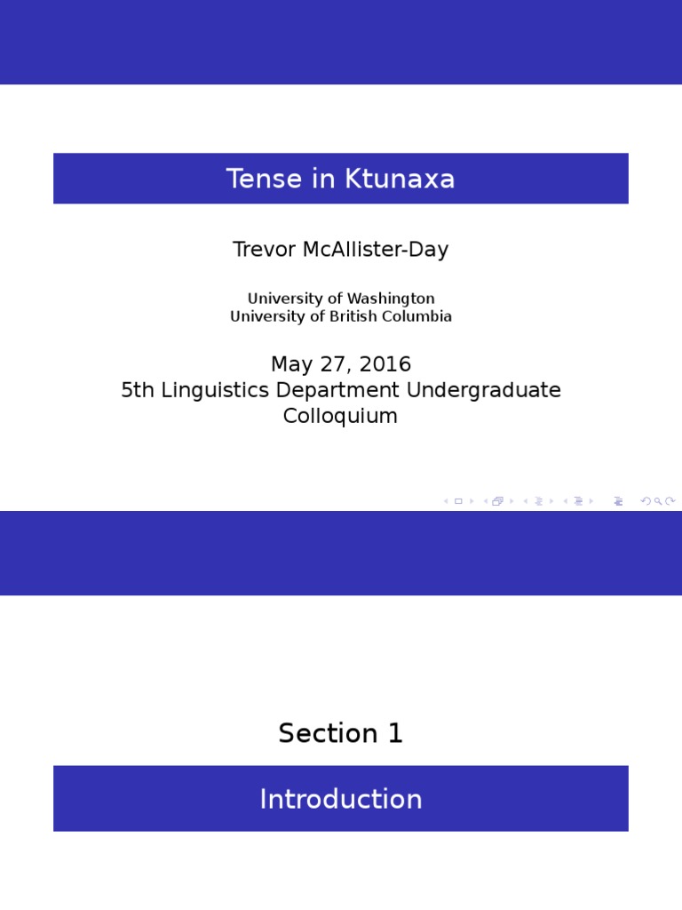 Trevor Ling Presentation | PDF | Linguistic Morphology | Morphology