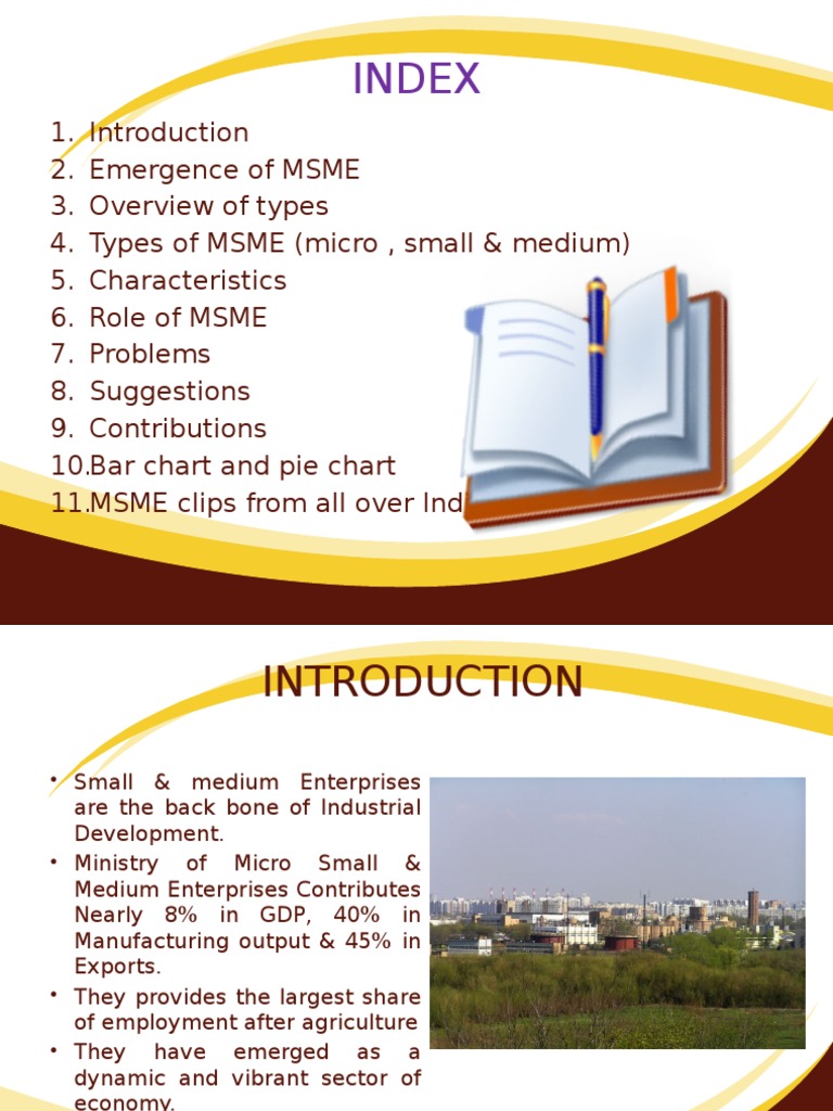 MSME | PDF | Small And Medium Sized Enterprises | Economic Growth