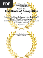 Class Prophecy Sample Script by Mark Angelou James Aberca | PDF