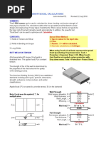 Anchor Chain Locker Volume Calculation | PDF | Volume | Nature