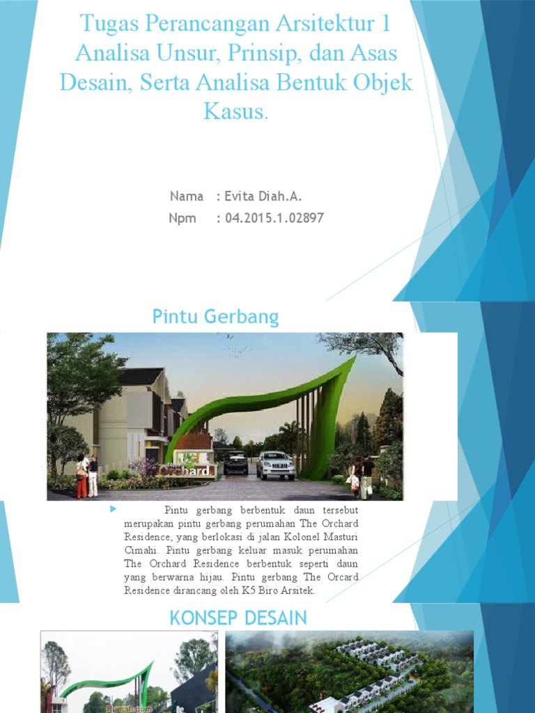 Desain Pintu Gerbang & Halte Unik | PDF