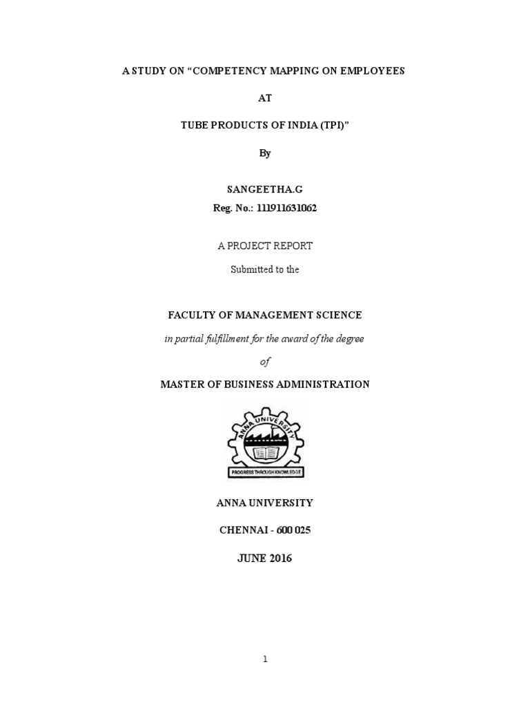 MBA Project Sample | PDF | Survey Methodology | Sampling (Statistics)