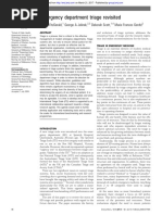 Manchester Triage System.pdf | Emergency Department | Pain