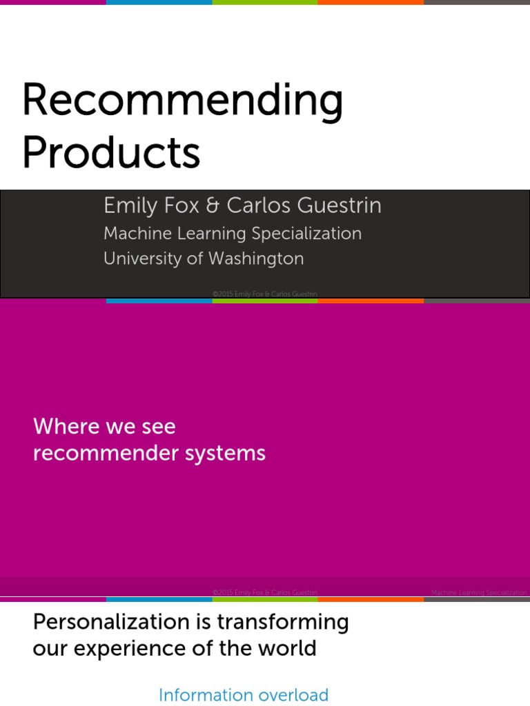 Recommenders Intro Annotated PDF | PDF | Machine Learning | Applied Mathematics