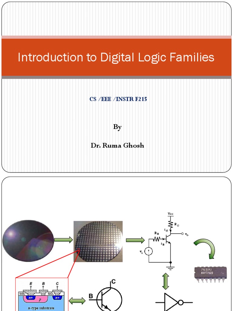 Overview of Digital Logic Families | PDF | Logic Gate | Mathematical Logic