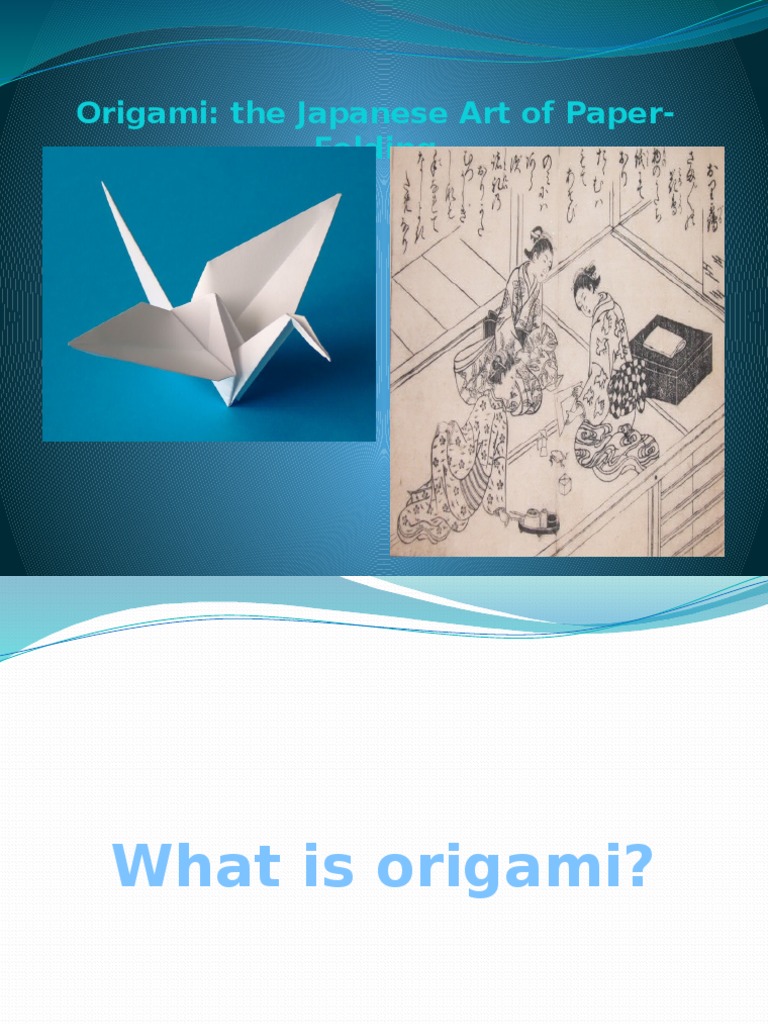 Origami Slides | PDF | Origami