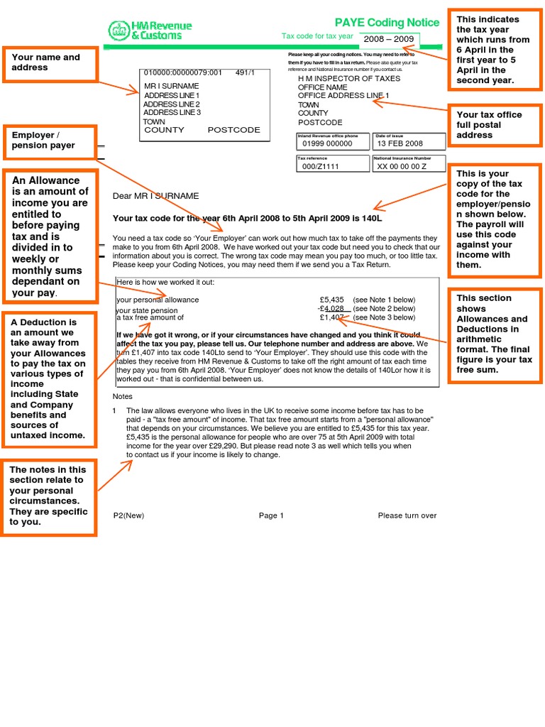 paye_coding_notice.pdf | Pension | Taxes