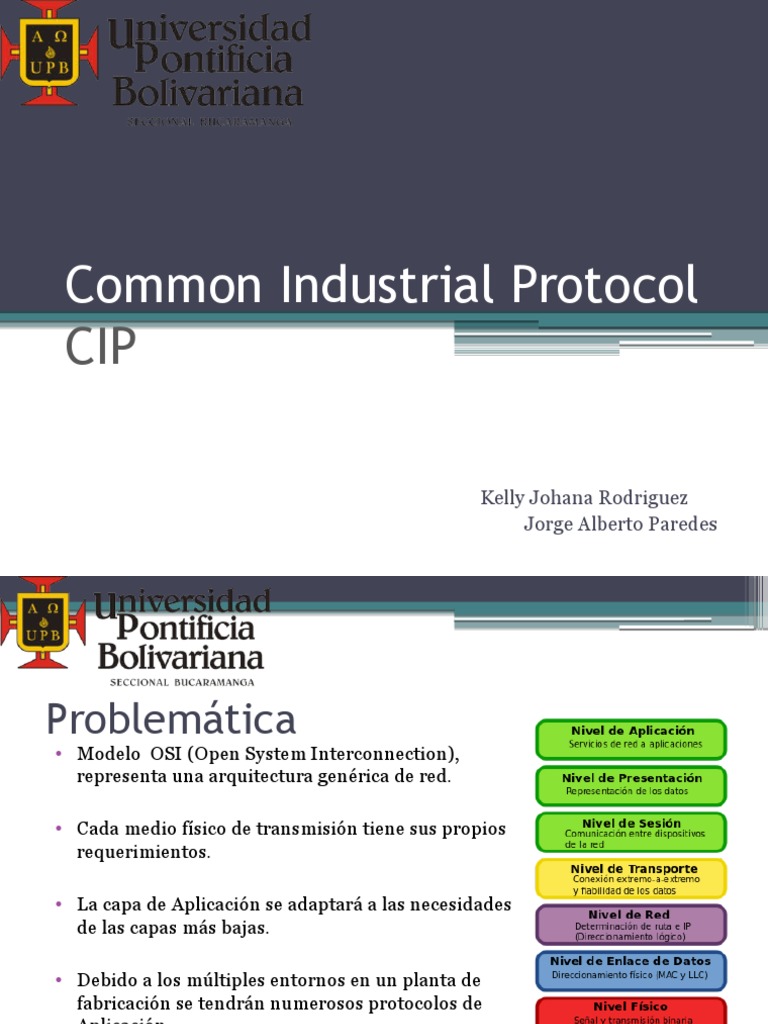 Common Industrial Protocol | PDF | Objeto (informática) | Protocolos de comunicaciones