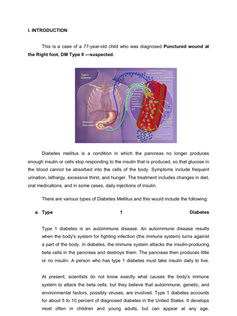 Case Study (DM) | PDF | Diabetes Mellitus Type 2 | Pancreas