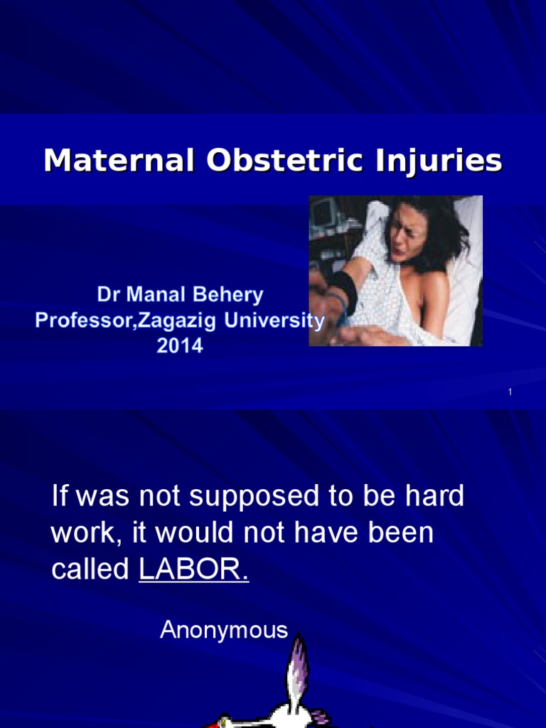 Maternal Obstetric Injuries | PDF | Uterus | Childbirth