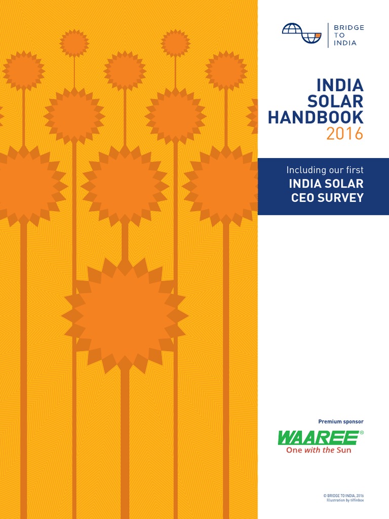 India Solar Handbook 2016 PDF | PDF | Solar Power | Electrical Grid