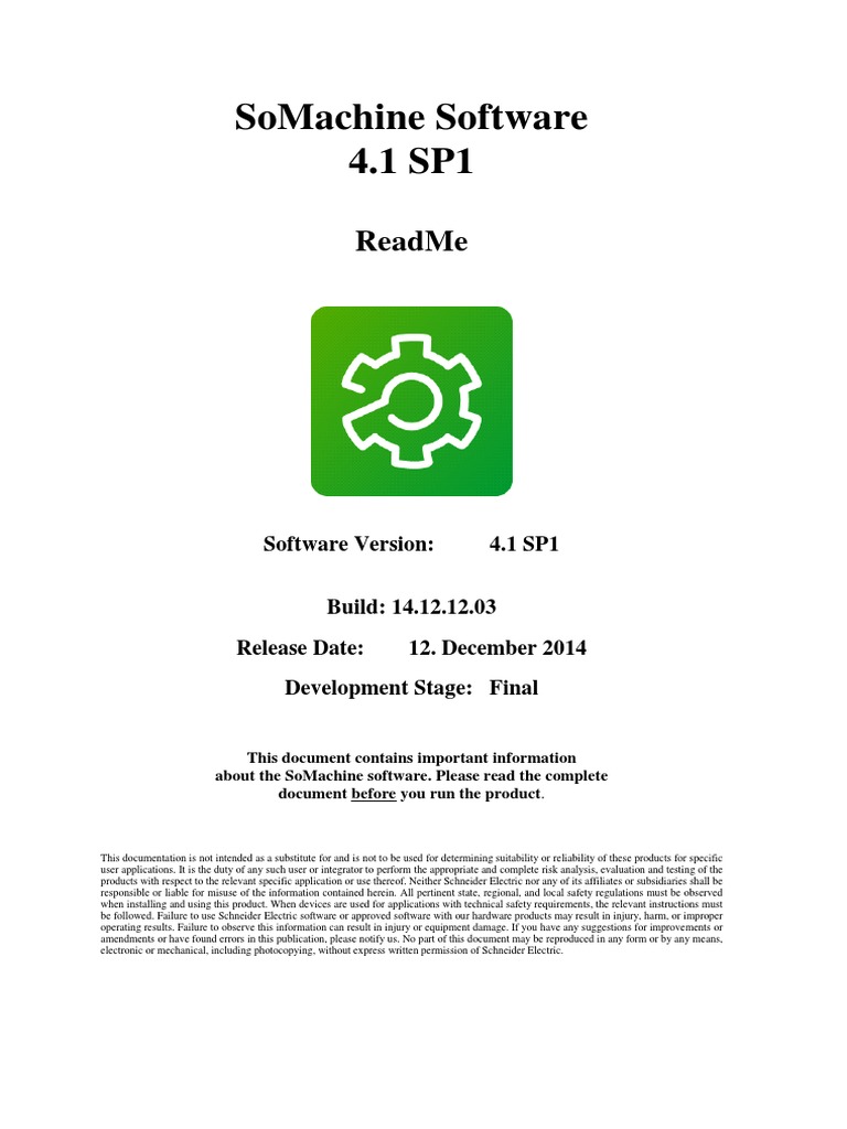 ReadMe EN PDF | PDF | Reliability Engineering | Software