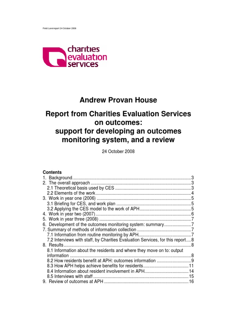 Field Lane: Andrew Provan House | PDF | Parenting | Relationships
