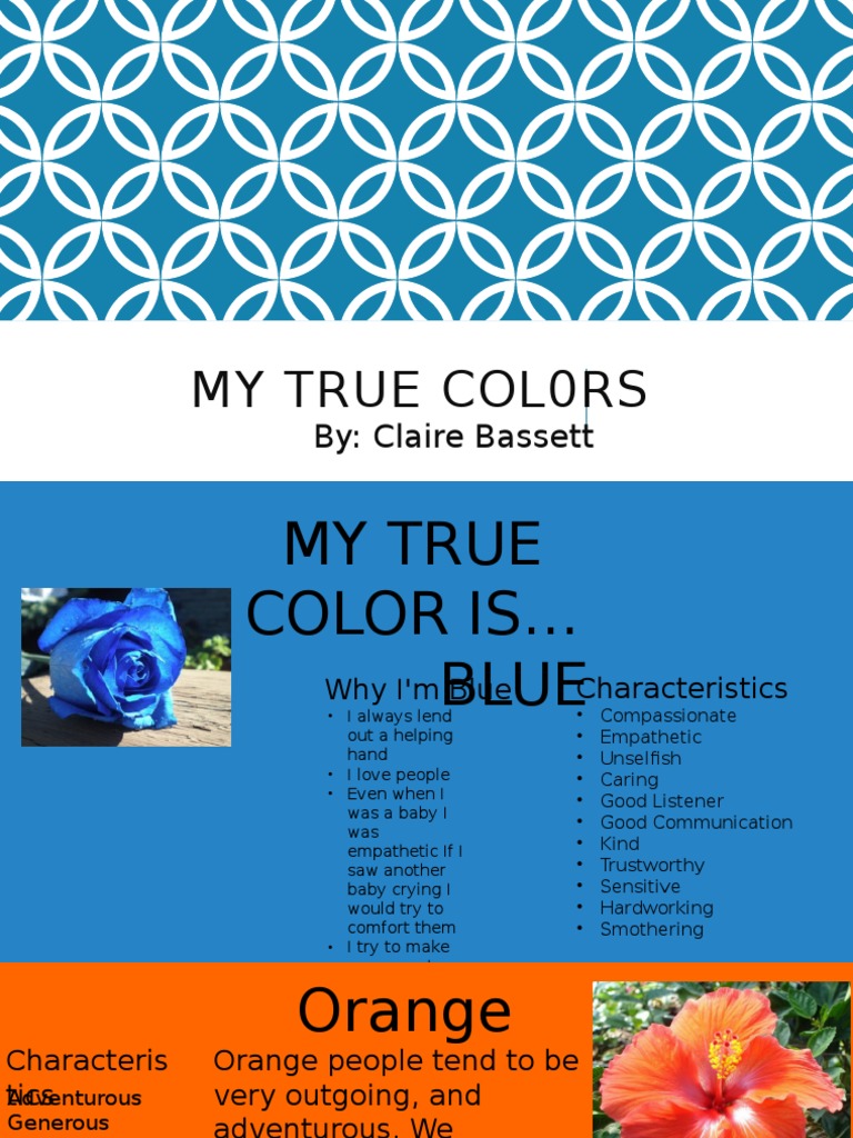 My True Colors | PDF