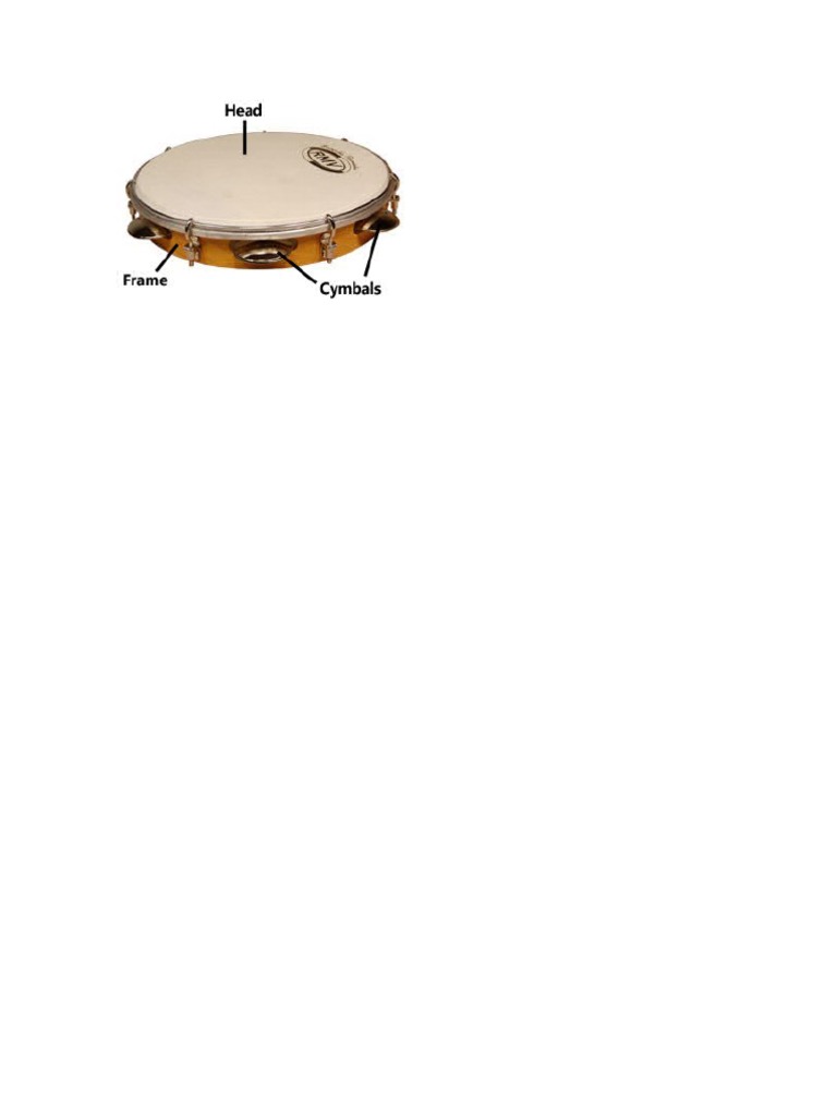 Parts of A Tambourine | PDF