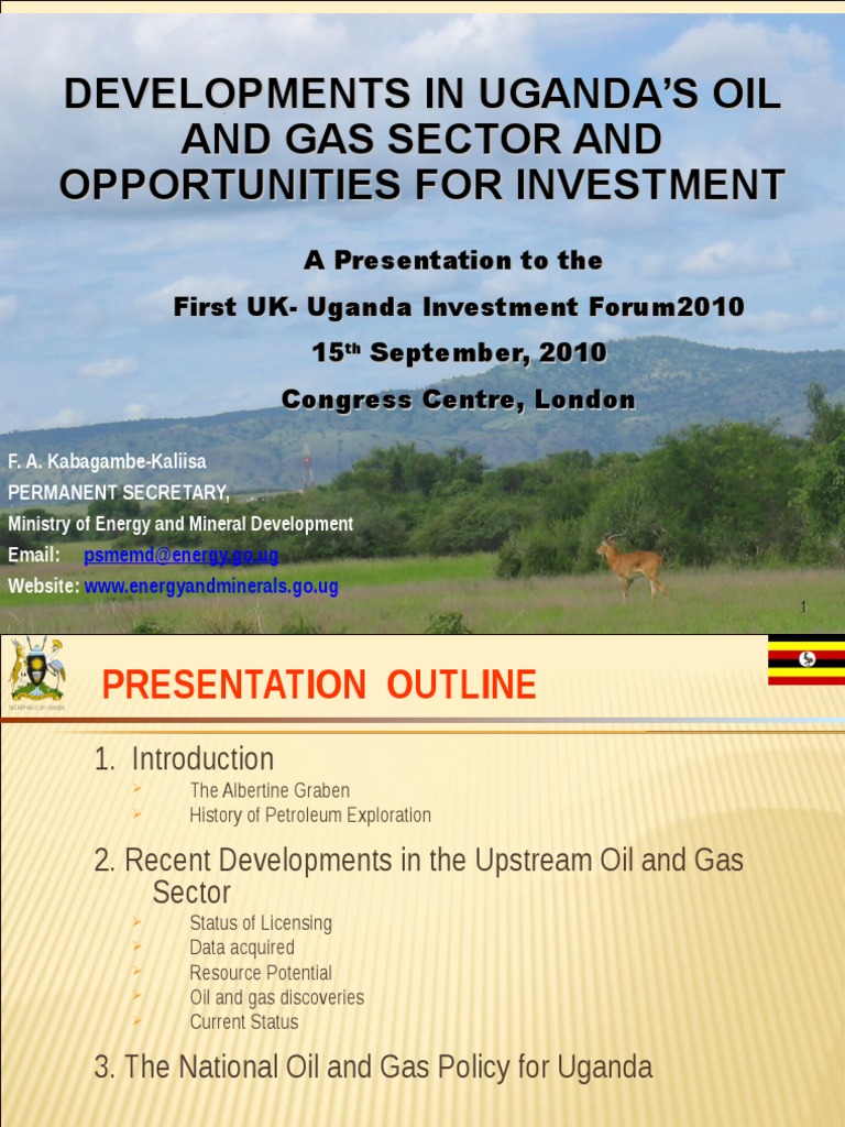 Oil and Gas in Uganda | Hydrocarbon Exploration | Oil Refinery