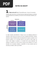 Igor Ansoff | PDF | Planificación estratégica | Planificación