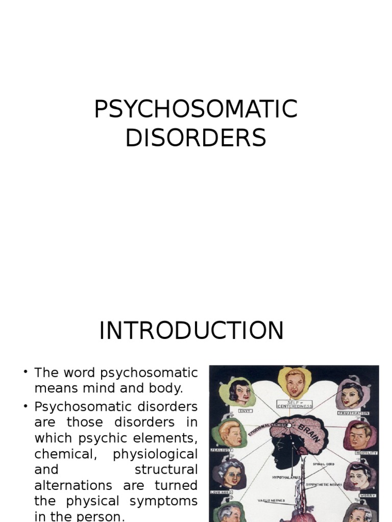Psychosomatic Disorders | PDF | Psychosomatic Medicine | Relaxation ...