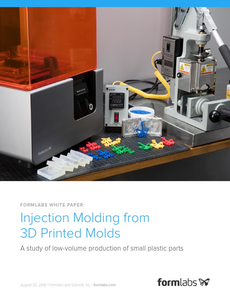 Low-Volume Production of Small Plastic Parts Using 3D Printed Injection ...