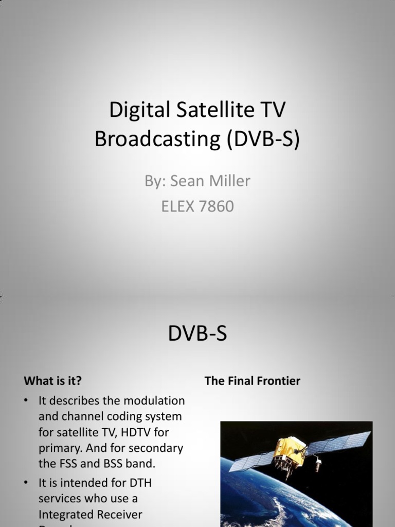 DVB S PDF | PDF | Forward Error Correction | Television Technology