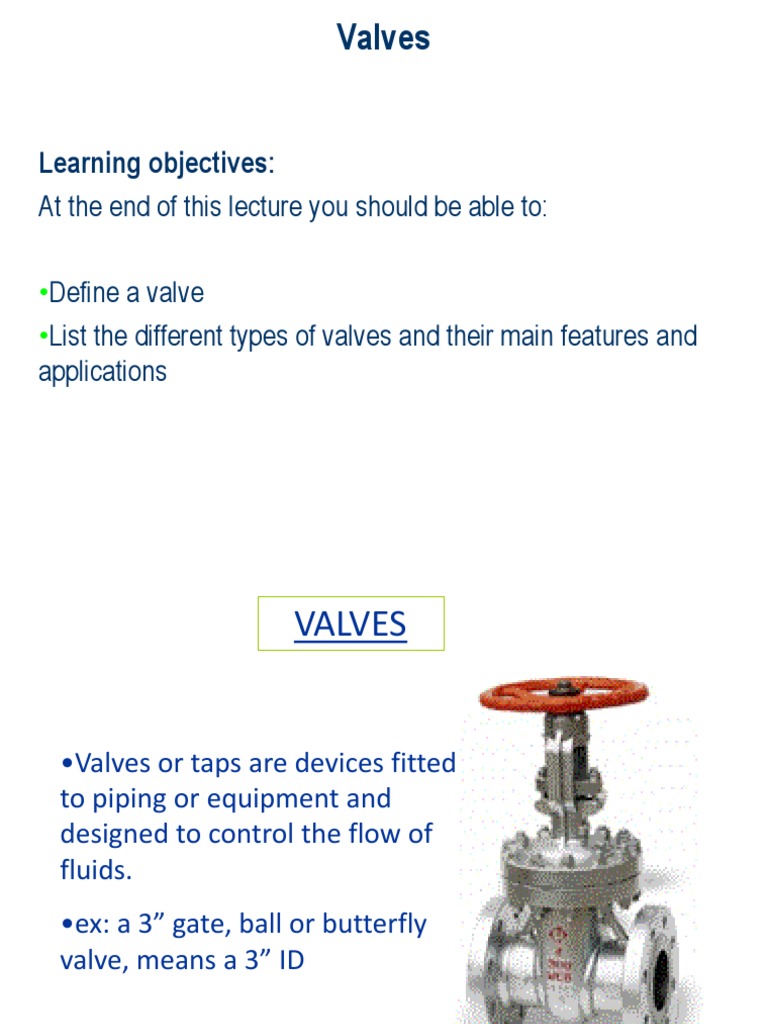 Valves | PDF | Valve | Gas Technologies