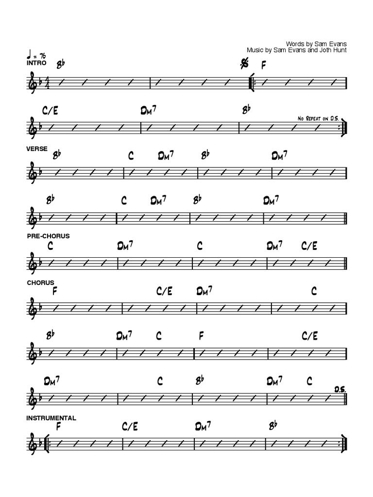 GTG Chart | PDF | Song Structure | Musical Forms