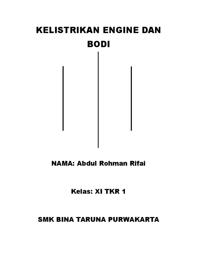 Kelistrikan Engine Dan Bodi | PDF